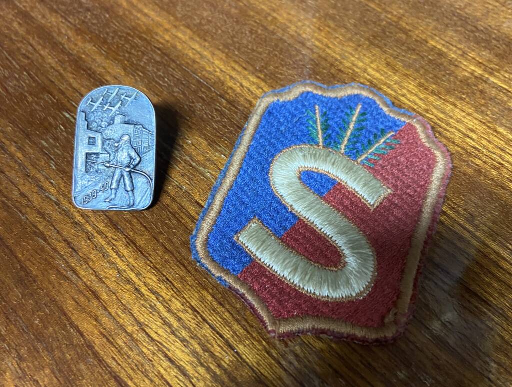 SUOJELUSKUNTA MERKKI | Antiikkiliike Wanha Elias